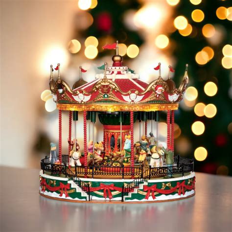 Lemax Santa Carousel Decoration Love Christmas Shop