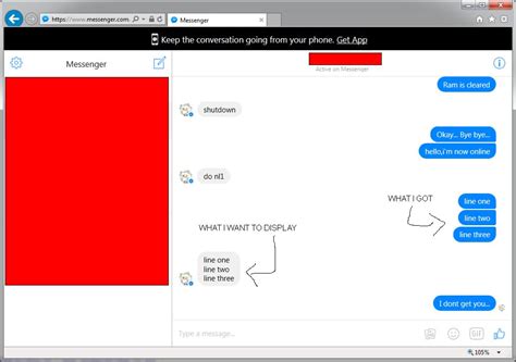 Trouble With Shiftenter With Fb Messenger Autoit General Help And Support Autoit Forums