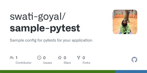 Github Swati Goyalsample Pytest Sample Config For Pytests For Your Application