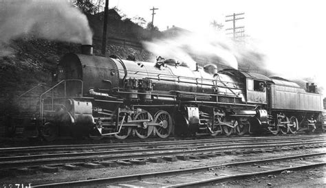 Rare In Service Image Of Erie Railroad P 1 Class Triplex Locomotive