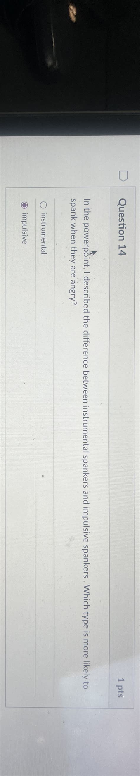 Solved Question 141 ﻿ptsIn the powerpoint, I described the | Chegg.com