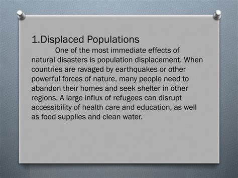 Disasters And Its Effects And Some Of Examples Of Disasterspptx