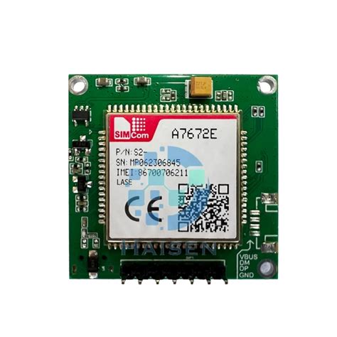 Haisen Simcom A7672e Lase Core Board Lte Cat1 4g 2g Voice Development Board Module Modem A7672