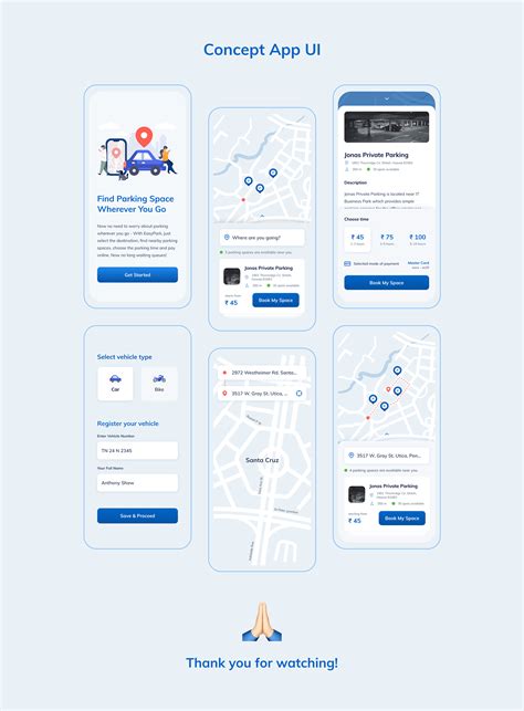 Easy Park Car Parking Concept App On Behance