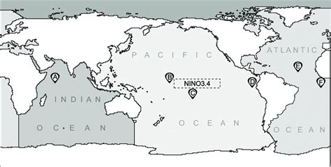 Map Showing The Regional And Grid Cell Locations Selected For