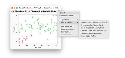New Platform Presets In Jmp® 18 Jmp User Community
