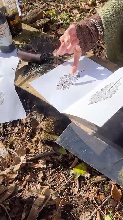 Monoprinting Collaborative Workshop In The Winter Sun ☀️ Printmaking Art Artworkshop
