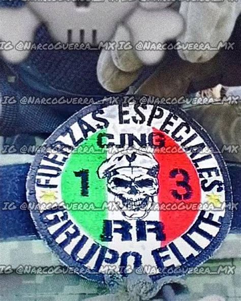 Cjng Grupo Elite Patch Scrolller