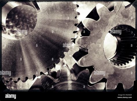 Interlocking Cogs Hi Res Stock Photography And Images Alamy