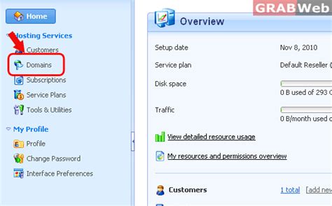 How To Create Subdomain In Plesk GRABWEB India