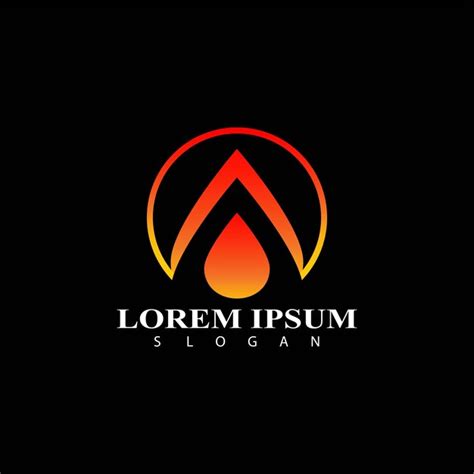 화재 로고 또는 아이콘 디자인 벡터 일러스트 레이 션 프리미엄 벡터