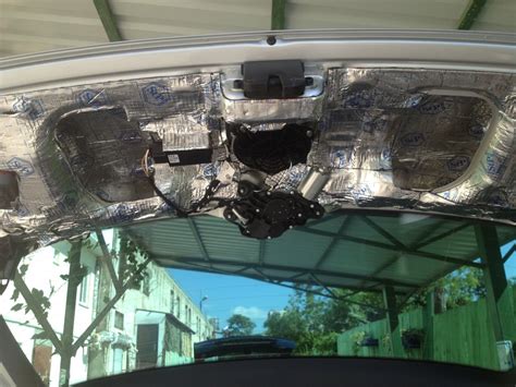 Шумо изоляция багажника — Volkswagen Golf Mk6, 1,4 л, 2009 года ...