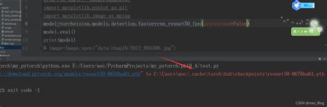 Pytorch预训练模型下载慢解决方式 CSDN博客