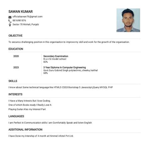 Sawan Kumar On Linkedin Phpdeveloper Freshers Lookingforjob Mohali