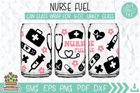 Nurse Wrap For 16oz Libbey Glass Can