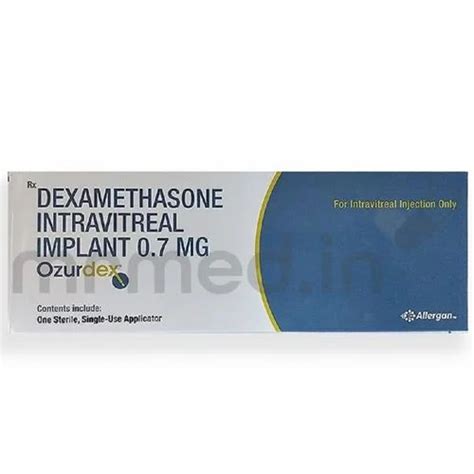 Ozurdex 07mg Injection 2 Mgml At Rs 20000 Dexona Injection In Faridabad Id 2854513796197 Ozurdex 07mg Injection 2 Mgml At Rs 20000 Dexona Injection In Faridabad Id 2854513796197