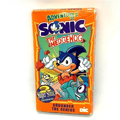 Adventures Of Sonic The Hedgehog Vhs Grounder The Genius Tested Works