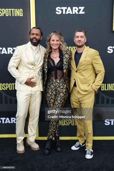 Daveed Diggs Helen Hunt And Rafael Casal Attend The Los Angeles