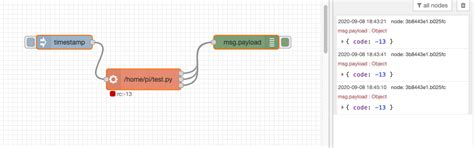 Run Python Script In Node Red And Export With Mqtt General Node Red Forum