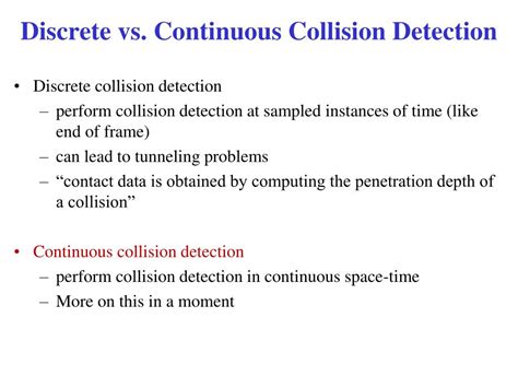 Ppt Cse Computer Game Programming Collision Detection Response Powerpoint Presentation