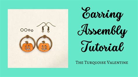 earring assembly tutorial youtube