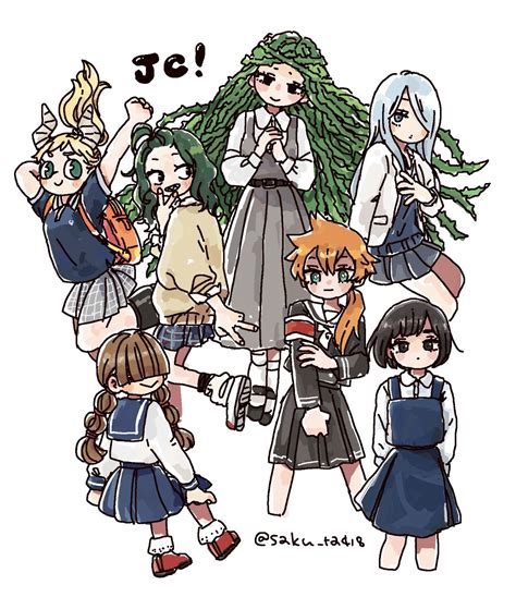 Girls Back In Middle School [ Saku Ra418] Class 1b