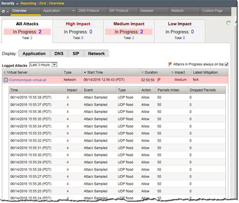 Askf5 Manual Chapter Viewing Ddos Reports Statistics And Logs