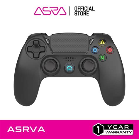 ASRVA PS4 Controller Bluetooth Wireless Game Controller Gamepad Joystick For PS4 PC Laptop