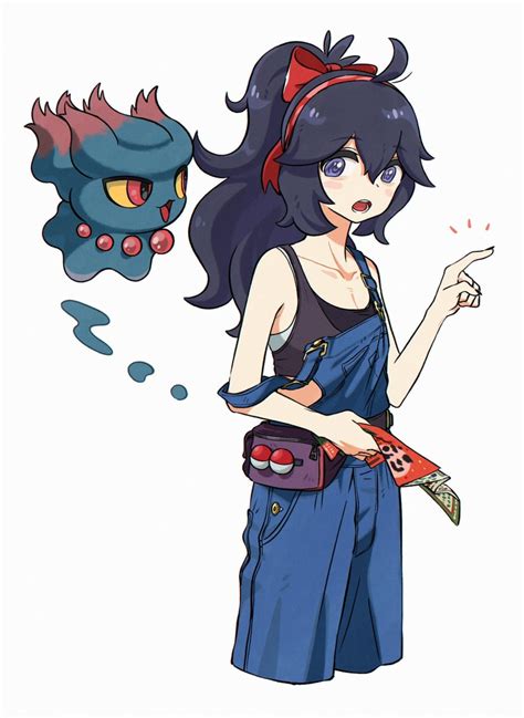Hex Maniac And Misdreavus Pokemon And 1 More Drawn By Kuronetel