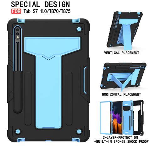 Dteck Galaxy Tab S Case Heavy Duty In Hybrid Rugged