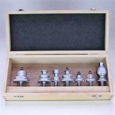 Infinity Tools 1 2 Shank 7 Pc Colonial Period Router Bit Set