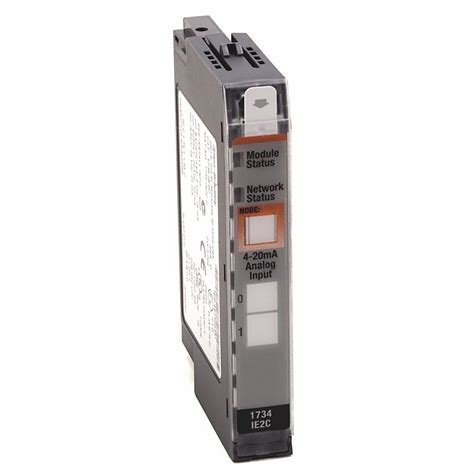 allen bradley 1734 ie4c point i o 4 point analog input module for