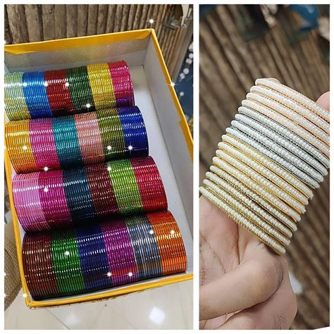 Moti 4 Set Combo Box Bangles King