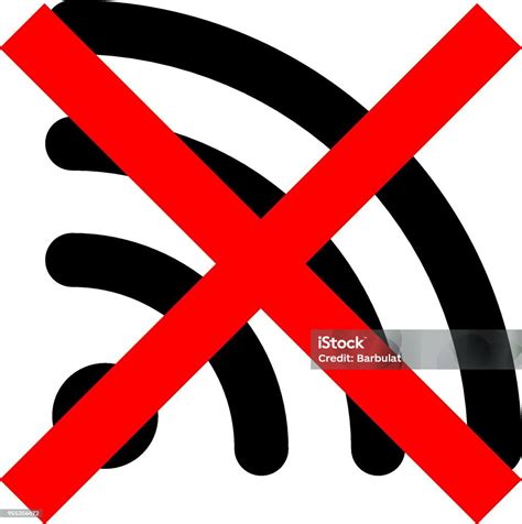 No Wifi Connection Icon Stock Illustration Download Image Now