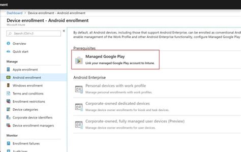 Configure Managed Google Play For Intune Byteben A Technical Blog