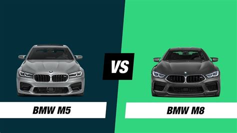 Bmw M5 2022 Vs Bmw M8 2022 Comparison Youtube