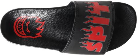 Spitfire Demonseed Script Slide Sandals Blackredwhite Tactics