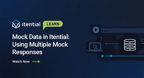 itential on linkedin mock data in itential using multiple mock responses