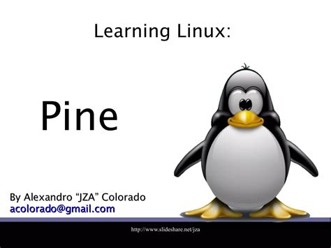 Learning Linux Pine ODP Email Internet