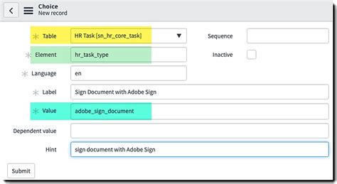 Adobe Sign For Hr Servicenow Installation Guide