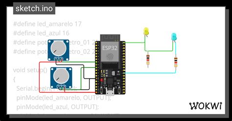 Lista 1 2 Wokwi Esp32 Stm32 Arduino Simulator