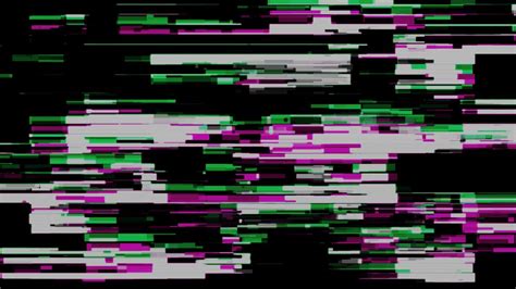 Premium Photo Hacked Computer Screen With Glitch Effect Error Templates With Distortion Lines