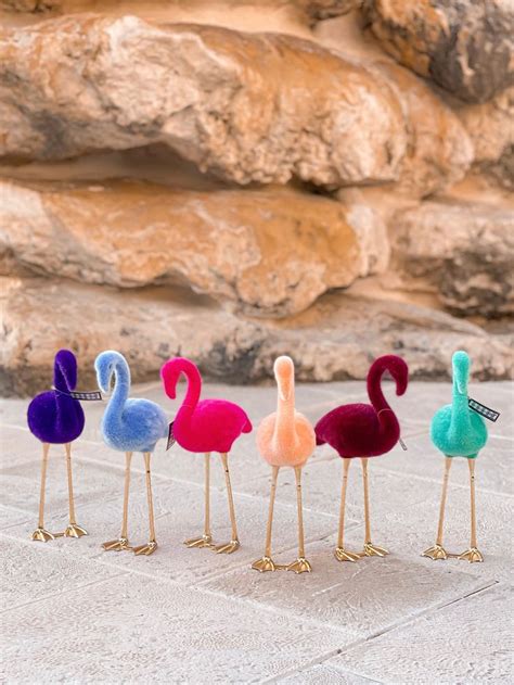 Flocked Flamingos Flamingo Decor Flamingo Fancy Flamingo