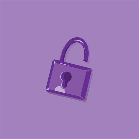 premium vector realistic 3d padlock design lock with password