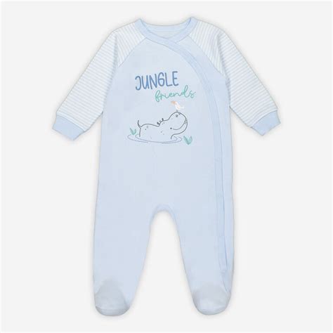 Rococo Footed Sleeper Blue Babies R Us Canada