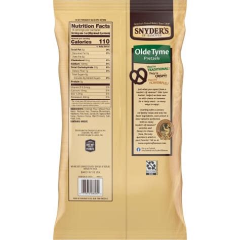 Snyders Of Hanover® Olde Tyme Pretzels 16 Oz Harris Teeter