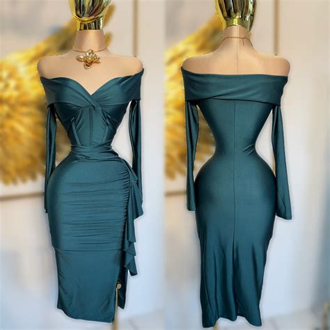 Vestido Esmeralda Licra 💚 Addashopcollection