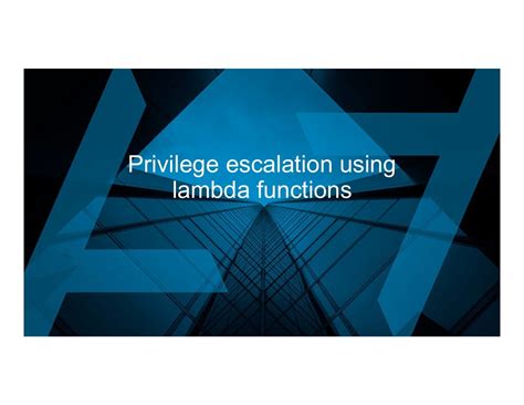 Understanding Aws Cloud Attacks Using Cloudgoat Speaker Deck