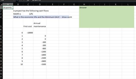 Solved Please Solve It With Excel Show Step By Step
