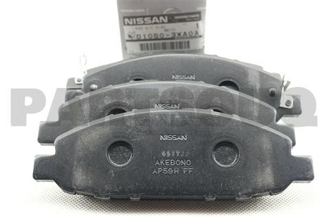 D10603XA0A Genuine Nissan PAD KIT-DISC D1060-3XA0A | eBay.de